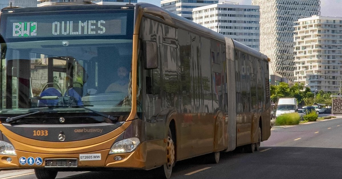 Launch of the new bus rapid transit route in Casablanca with 40 ...