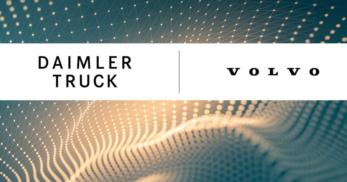 Daimler Truck and Volvo Group intend to form a joint venture for a ...