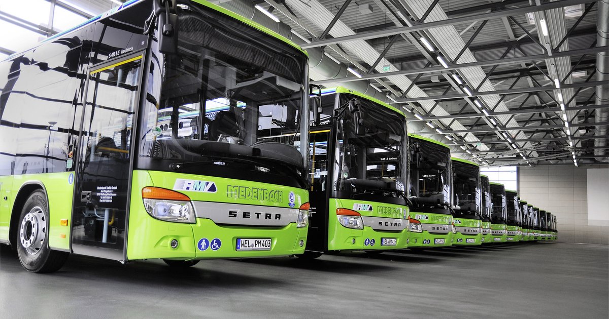 25 Setra low-entry buses for Hessen and Saxony | Daimler Truck