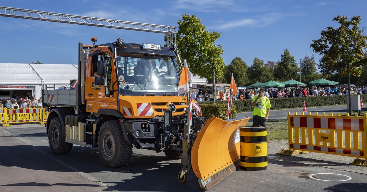 Unimog im Mittelpunkt der 4. Deutschen Schneepflugmeisterschaft ...