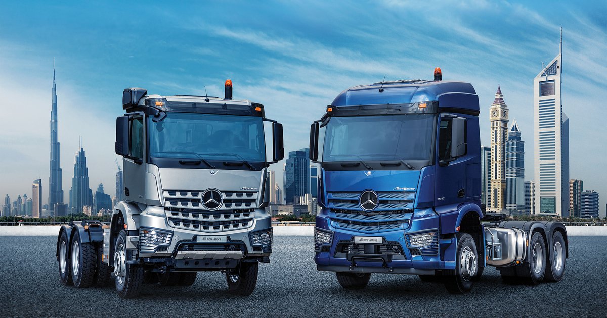 Daimler Trucks brings the latest Mercedes-Benz trucks to growth markets ...