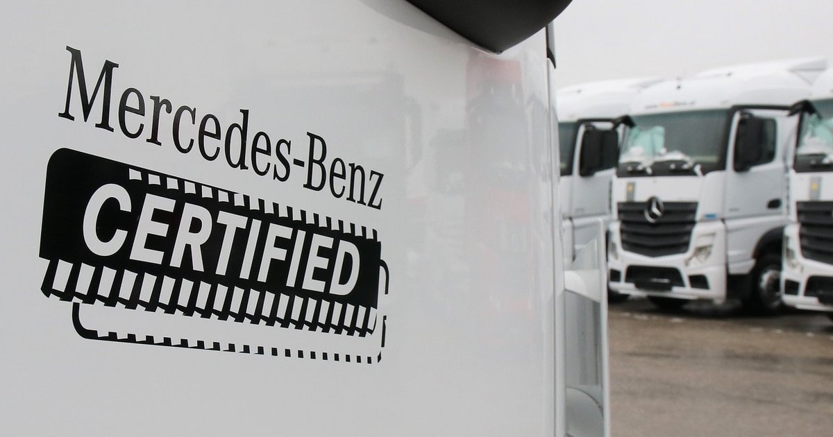 Mercedes-Benz Trucks introduces “Mercedes-Benz Certified”, a new label ...