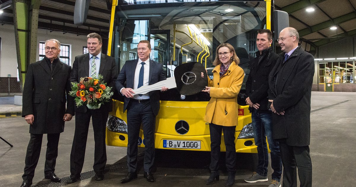 Mercedes-Benz Citaro: Auslieferung aus Großauftrag: BVG Berlin bekommt ...