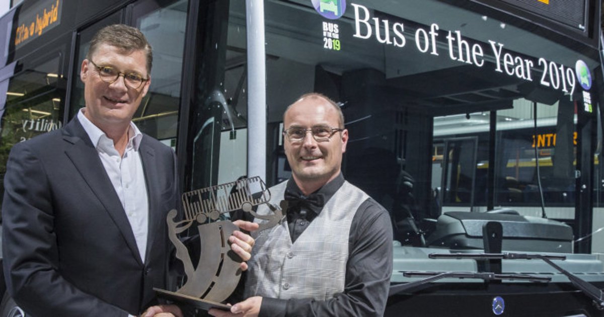 Mercedes Benz City Bus: Mercedes Benz Citaro hybrid voted for “Bus of ...