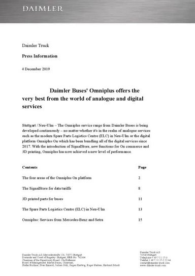 Media Center | Daimler Truck